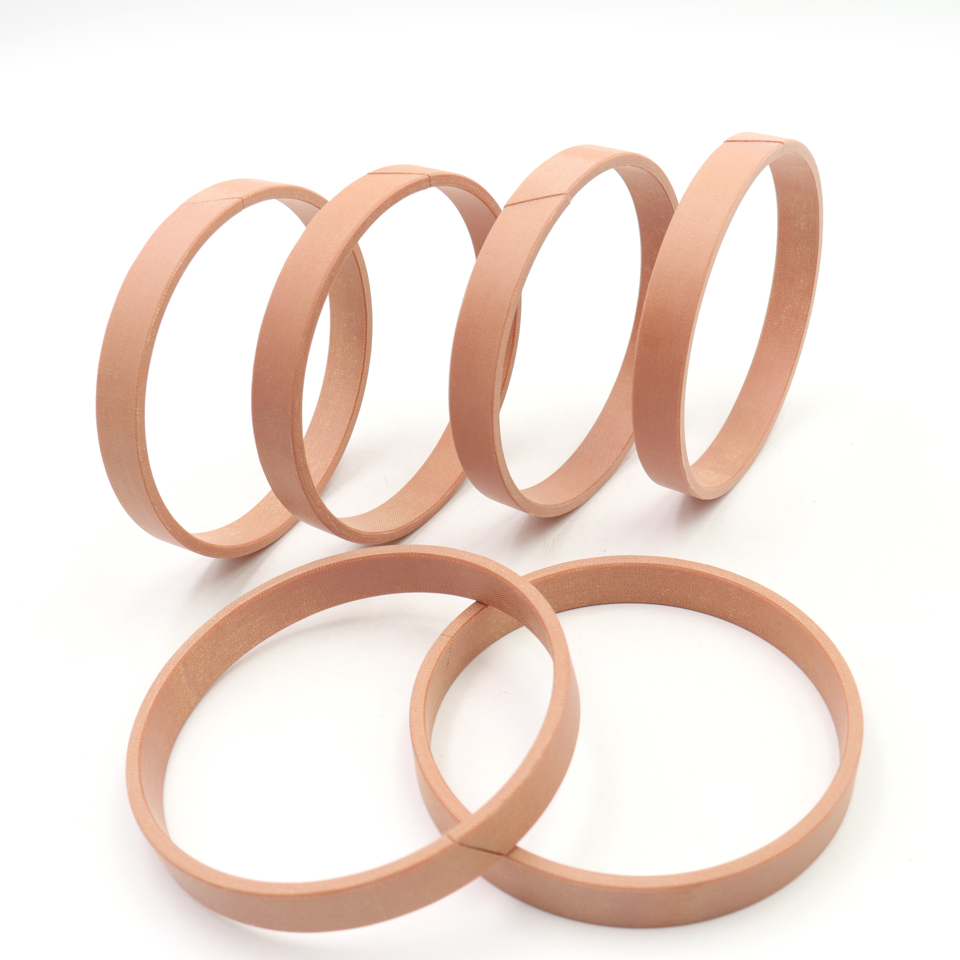 WR Hydraulic Cylinder Wear Bands Phenolic Excavator Boom Cylinder Seal ...